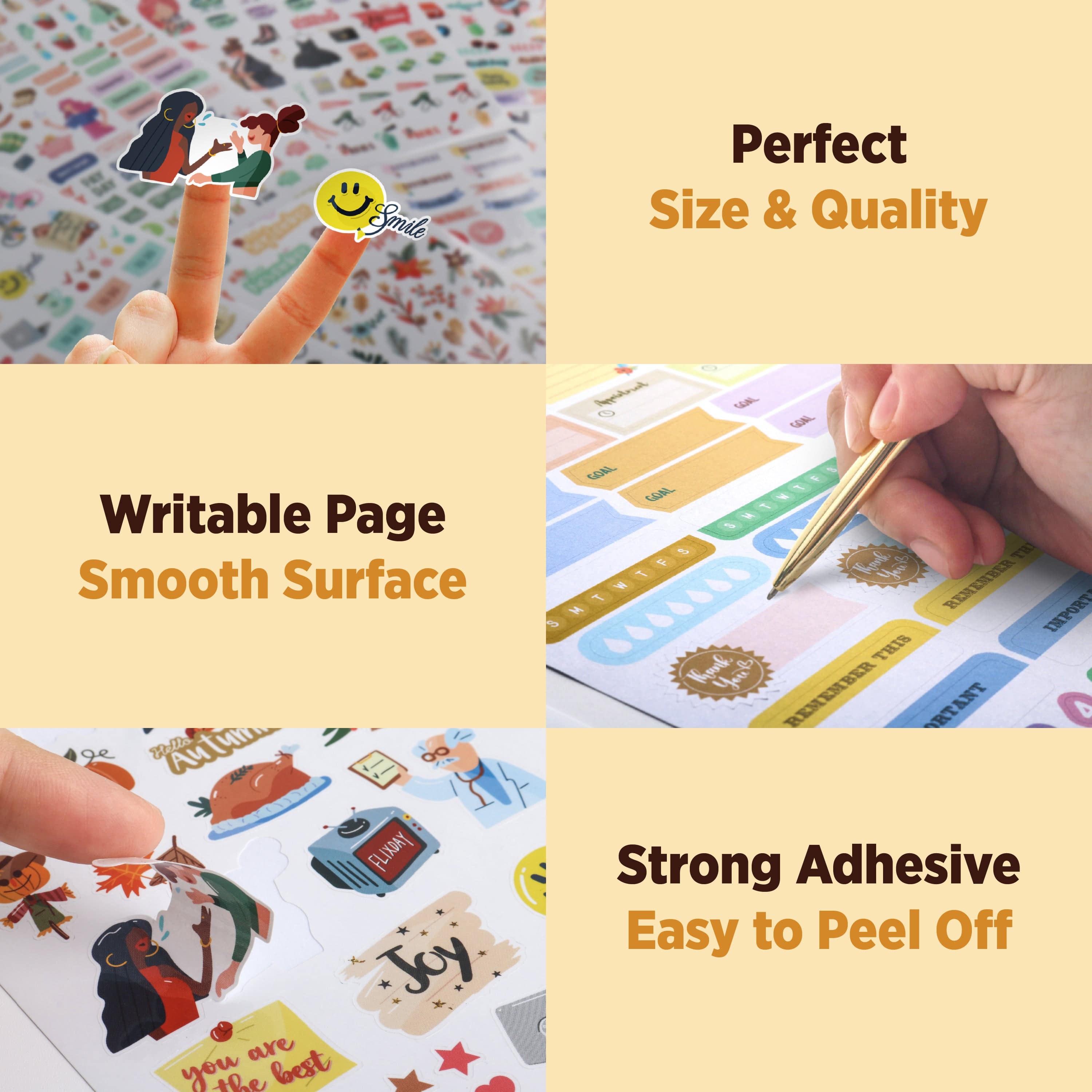 Planner Sticker Set: New Daily